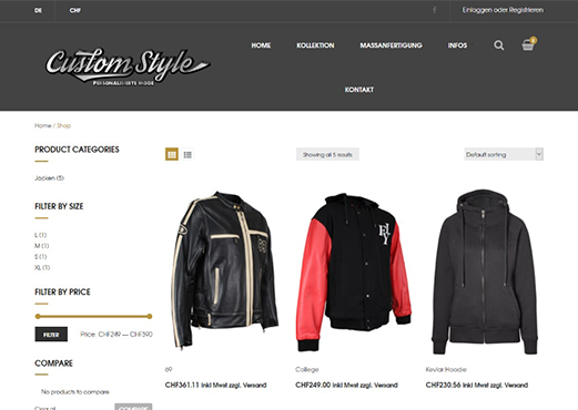 Jacket Manufacturing Industry with Brand New Customization Software