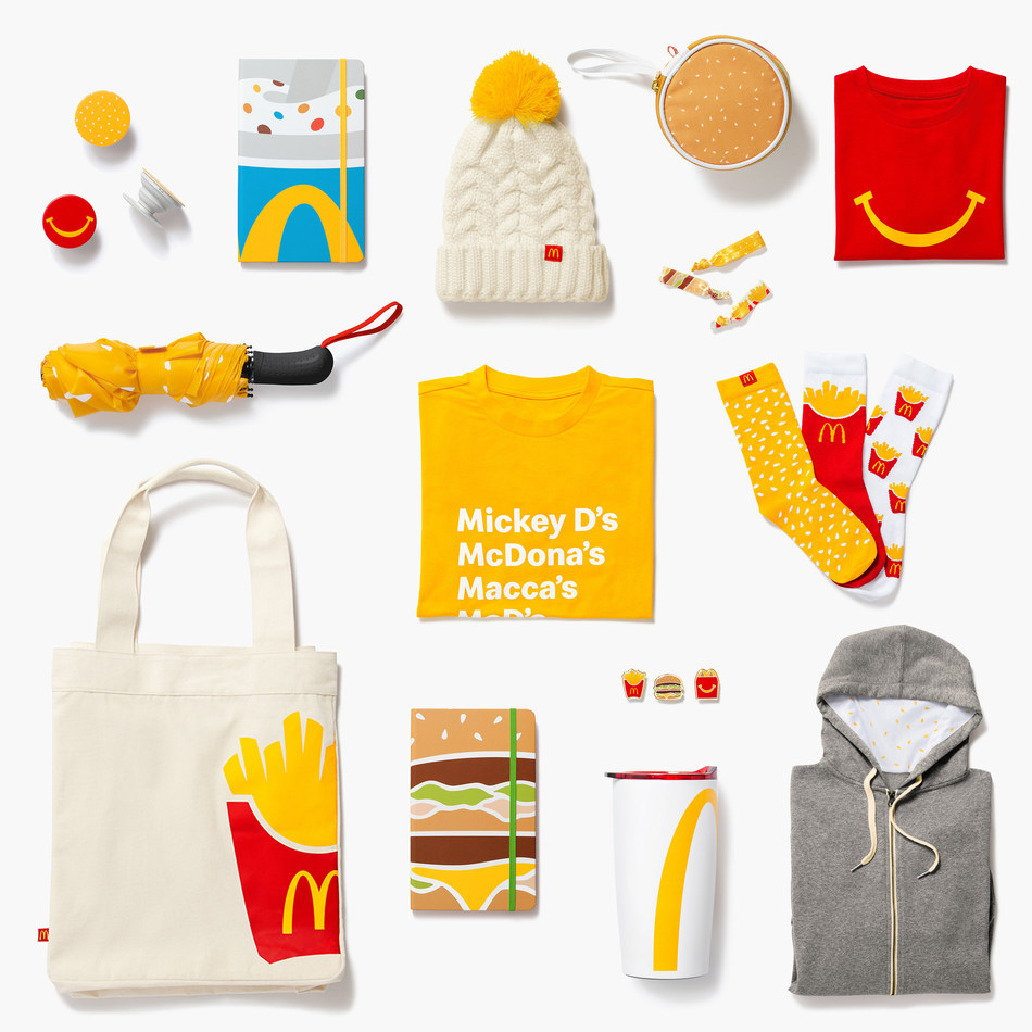 McDonald's® Unveils New Online Merchandise Shop, Golden Arches ...